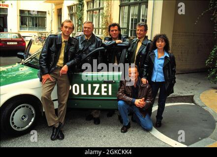 Großstadtrevier, ARD TV Krimi-Serie, 1998, zwei vom Hamburger Polizei ...