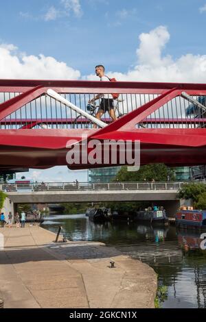 Esperance Bridge, King's Cross, London, UK Stock Photo - Alamy