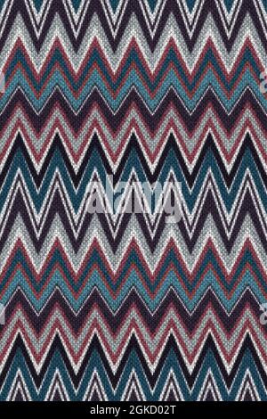 Winter Knitted Pink Pattern Stock Photo - Alamy