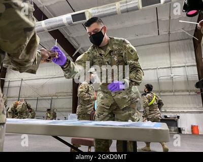 Soldiers of Task Force Phoenix, Headquarters Support Company, 640th ...