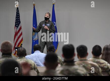 Maj. Gen. Jeannie Leavitt, Air Force chief of safety, trades stories ...