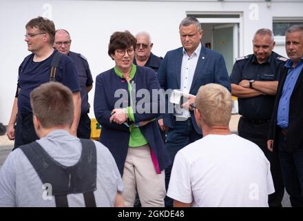 14 September 2021, Schleswig-Holstein, Oldenburg in Holstein: Sabine ...