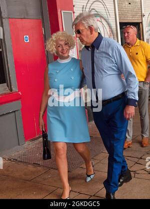 60s fashions on show at a Mod gathering in Brighton Stock Photo - Alamy