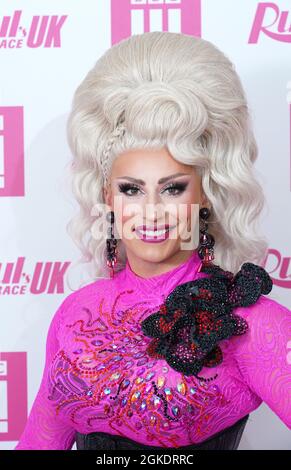 Ella Vaday, one of the drag queens competing in the latest series of ...