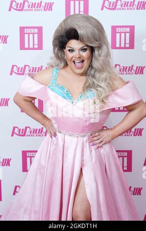 Kitty Scott-Claus, one of the drag queens competing in the latest ...