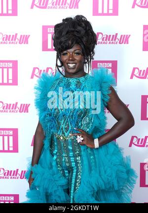 Vanity Milan, one of the drag queens competing in the latest series of ...