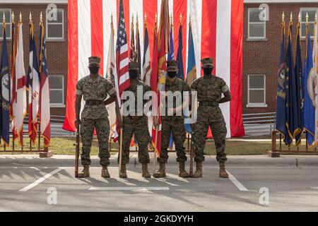 U.S. Marines with 2d Transportation Support Battalion (2d TSB), Combat ...