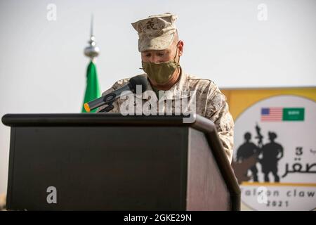 U.S. Marine Corps Col. Phillip Ash, commanding officer of 1st Marine ...