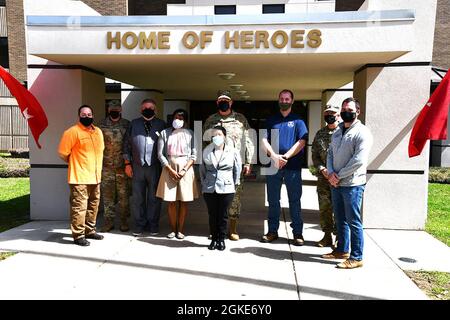 Col. Ryan Roseberry, Fort Polk garrison commander, and Command Sgt. Maj ...