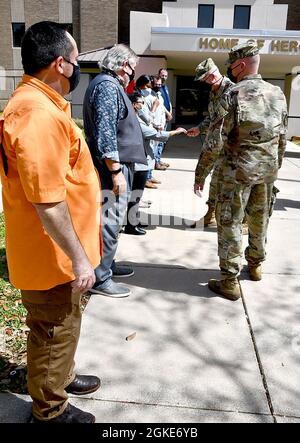 Col. Ryan Roseberry, Fort Polk garrison commander, and Command Sgt. Maj ...