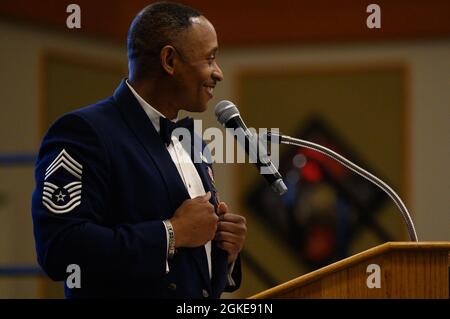 The USAF rank of Command Chief Master Sergeant Stock Photo - Alamy