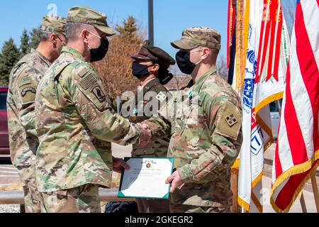 Maj. Gen. Matthew McFarlane, commanding general for the 4th Infantry ...