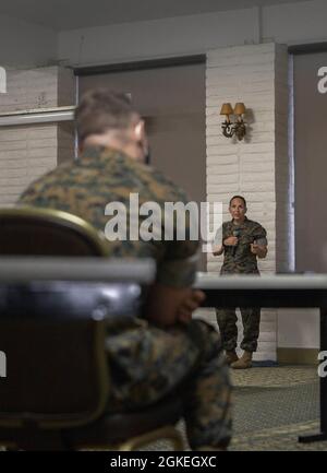 U.S. Marine Brig. Gen. Bobbi Shea, Commanding General of 1st Marine ...
