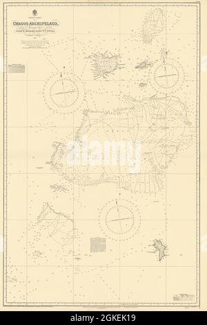 Chagos Archipelago map Stock Photo - Alamy
