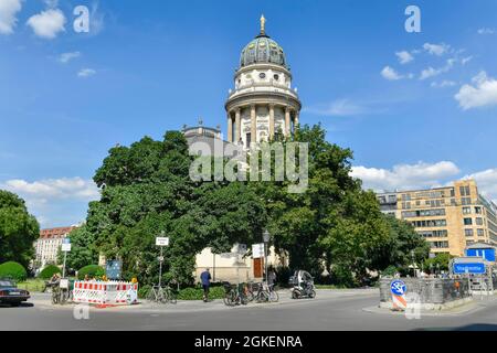 Backside, German Cathedral, Mohrenstrasse, Charlottenstrasse, Mitte ...