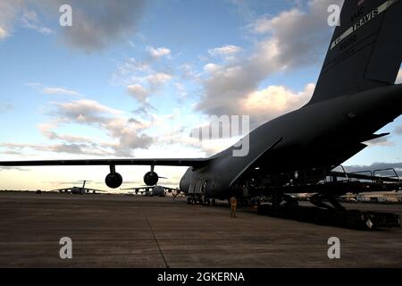 Airmen assigned to the 22nd Airlift Squadron at Travis Air Force Base ...
