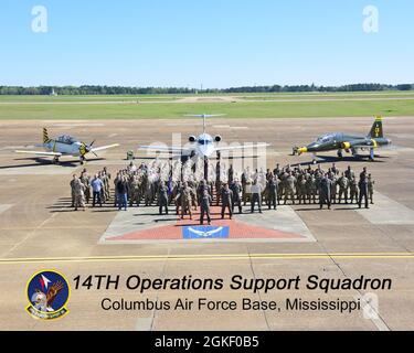 The 14th Operations Group Training Squadron, using the Jayhawk aircraft ...