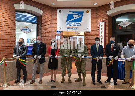 U.S. Army Colonel Ellis R. Baker, Garrison Commander of United States ...