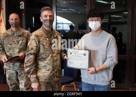 U.S. Army Colonel Ellis R. Baker, Garrison Commander for USAG Yongsan ...