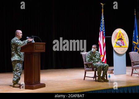 MANAMA, Bahrain (Apr. 8, 2021) – Capt. Tim Poe, from Patuxent River ...