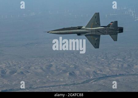A standard training T-38 flight on May 20, 2021, at Laughlin Air Force ...