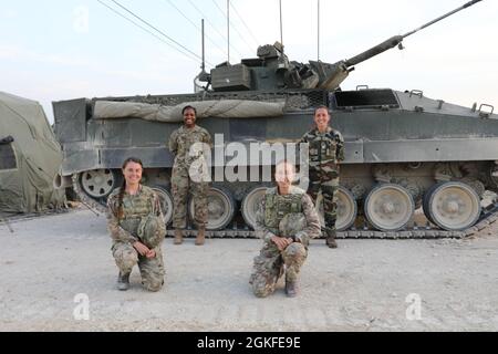 From left to right, Capt. Jennifer Price, Royal Artillery, 77th ...