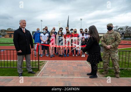 Col. D. Landon Phillips, 48th Mission Support Group commander, and ...