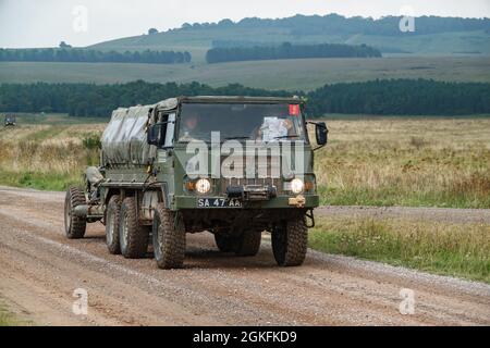 Light military armored vehicle, it is a Daimler Motor Company Ferret ...