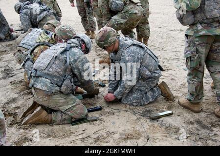 Soldier with the 173rd Brigade Engineer Battalion, Wisconsin Army ...