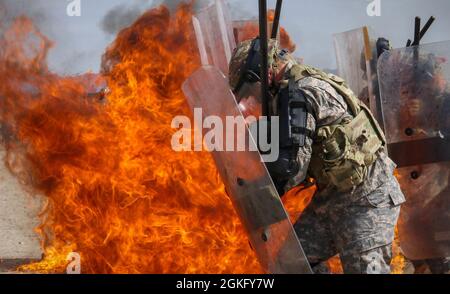 People Defense Force's Battalion 12 Recruits take part in a basic ...