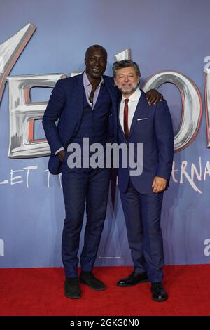 Ozwald Boateng arriving at Cineworld Leicester Square, central London ...