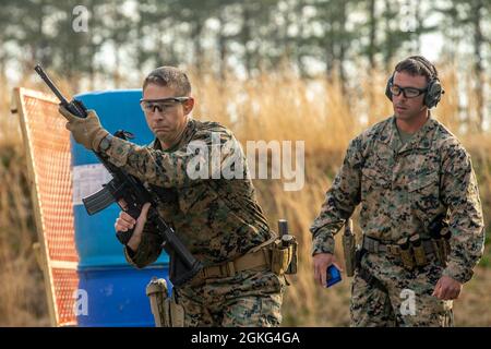 Staff Sgt. Scott Rader, pistol staff non-commissioned officer in charge ...