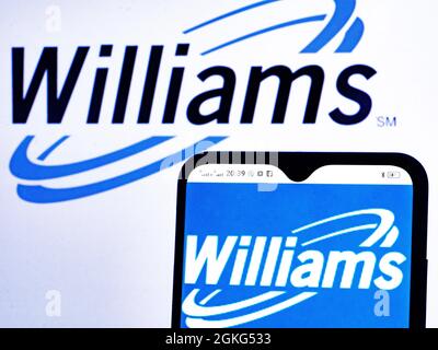 Williams Companies logo seen displayed on smart phone Stock Photo - Alamy