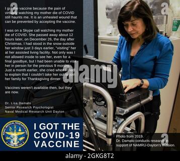 Naval Medical Research Unit Dayton (NAMRU-Dayton) Executive Officer ...