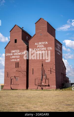 ROWLEY, CANADA - Sep 06, 2021: A vertical side shot of the Historic ...