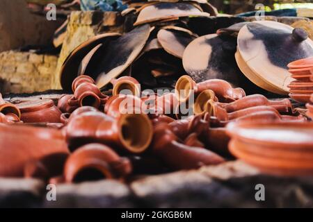 Maragogipinho, Bahia, Brazil - January 11, 2016: The Art of Ceramics in ...