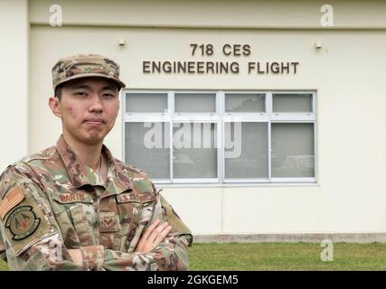Airmen from the 718th Civil Engineer Squadron demonstrate how to use a ...
