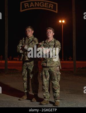 2021 David E. Grange Best Ranger Competition (BRC) participants are ...