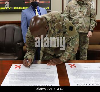 Command Sgt. Maj. Gregory Betty (right), 1st Brigade (Quartermaster ...