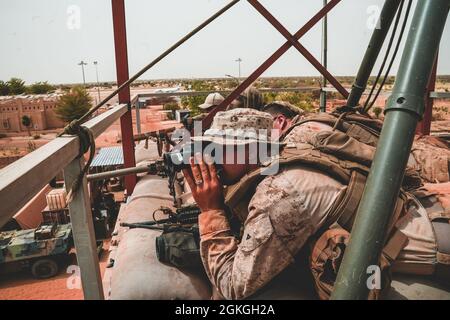 French soldiers provide security during Dynamic Victory 24-01 at the ...