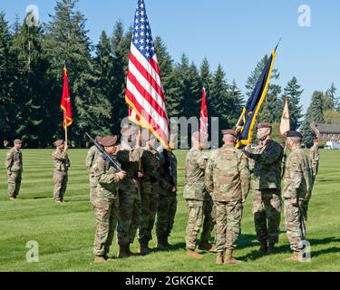 U.S. Army Lt. Col. Andrew Rhodes, battalion commander, and U.S. Army ...