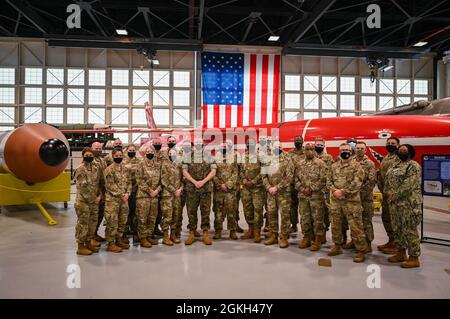CAPE CANAVERAL, Fla. – In the hangar of the Delta Operations Center at ...