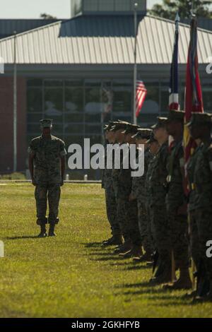 Sgt. Maj. Anthony J. Loftus, off-going sergeant major, 6th Marine ...