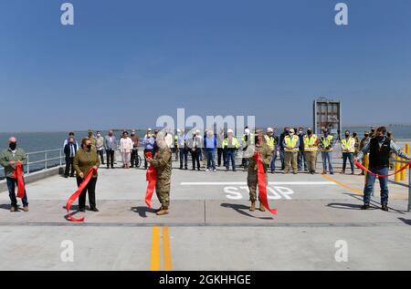 Lt. Col. Luke Clover, Commander MOTCO 834th Transportation Battalion ...