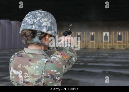 Army Reserve Chapin Jones, commander, 350th Public Affairs Detachment ...