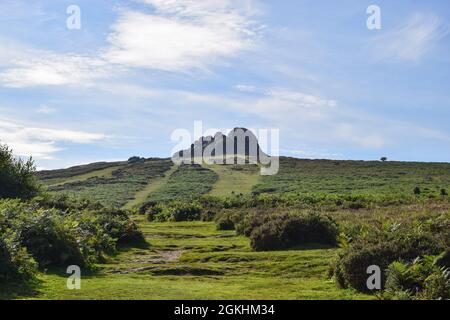 Haytor Rocks, Haytor 070921 Stock Photo - Alamy