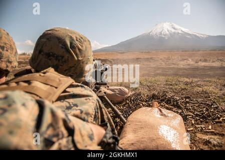 A U.S. Marine Corps logistical vehicle system replacement (LVSR) of 1st ...