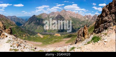 Photograph of Chicago Basin, Weminuche Wilderness, San Juan National ...