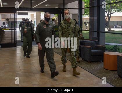 Adm. William Lescher, Vice Chief of Naval Operations, , touring Code ...