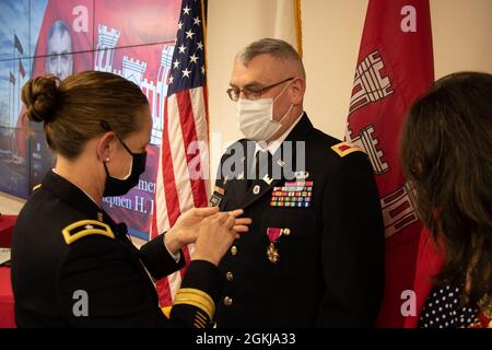 Brigadier General Kimberly M. Colloton (Middle) Commander of the U.S ...